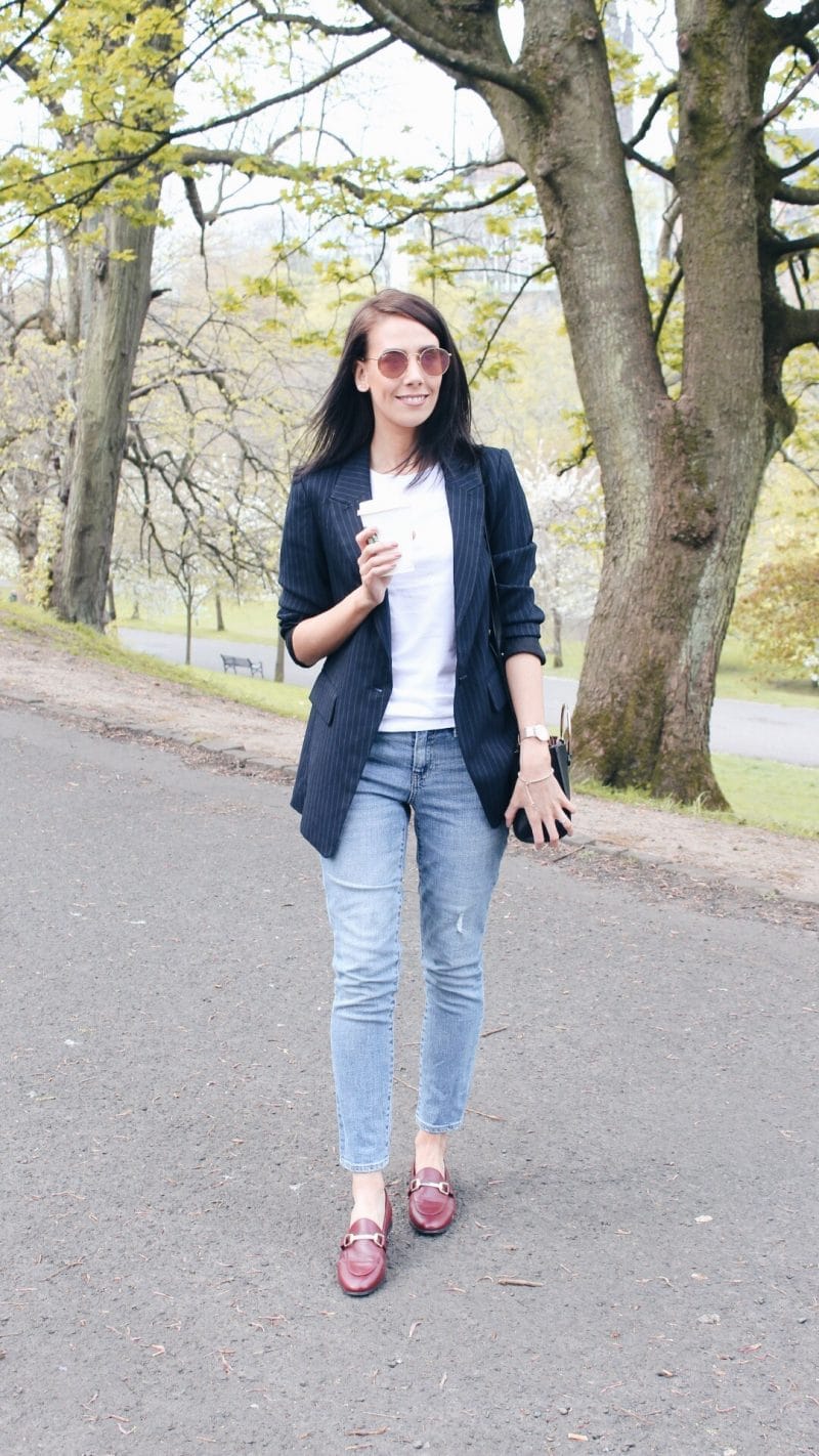 MY GO TO SPRING SMART CASUAL OUTFIT - The Girl In The Tartan Scarf